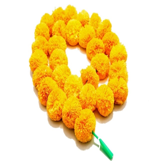 Sen Masine Yellow Garland - Lifelike Artificial Vines