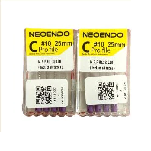 Neo Endo C Pro 25mm Hand File Size 12 Electric Surgical Instrument for ...