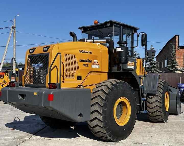 Weichai Pump-Front Payloader LONKING LG863H 21.7 Ton Wheel Loader 3.5 ...
