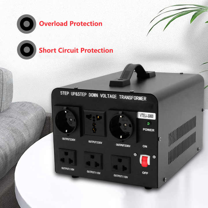 Best Home Use Step up Down Automatic 3000w 90v 250v SVC AC Voltage ...