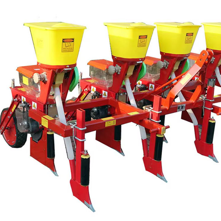 Tractor Maize Corn Fertilizer 4 to 8 Roll Seeder Corn Planter Machine ...