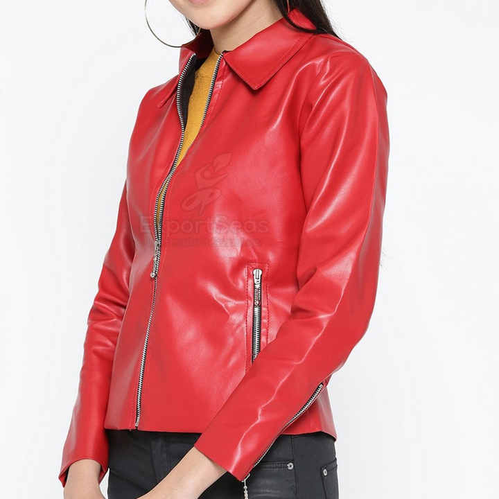 Luxury Feel Leather Jacket With Tailored Structure Cool Street Style ...