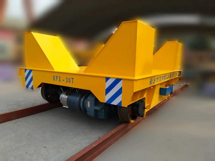 China Supply 40t Load Electrical Cargo Transfer Trolley Transfer Cart ...