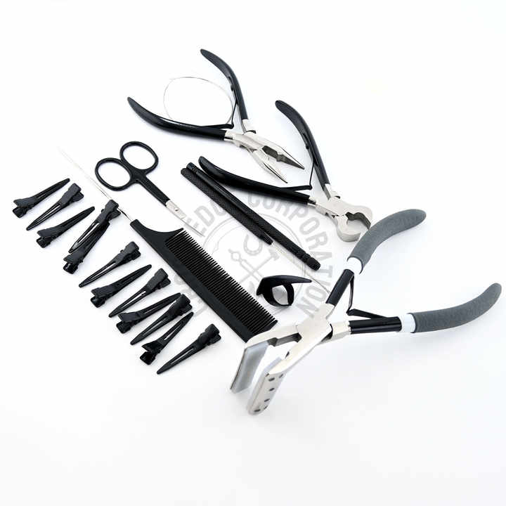 Hot Sell hair extensions tools kits tape in plier keratin bond removal ...