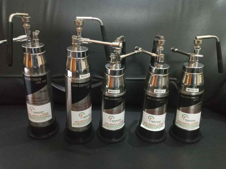 Mini Cryogun Liquid Nitrogen System for Dermatology