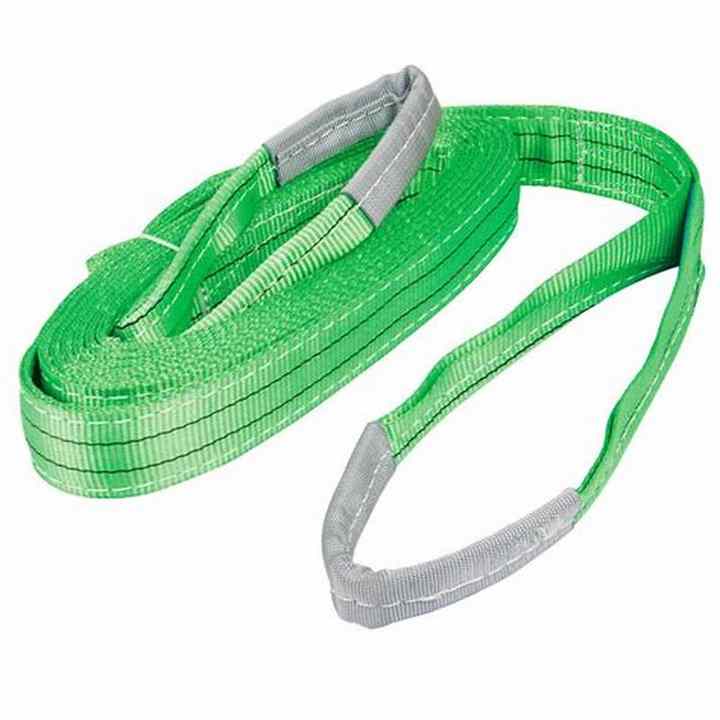 Best Selling Green Webbing Sling with a Load Capacity of 2000kg Flat ...