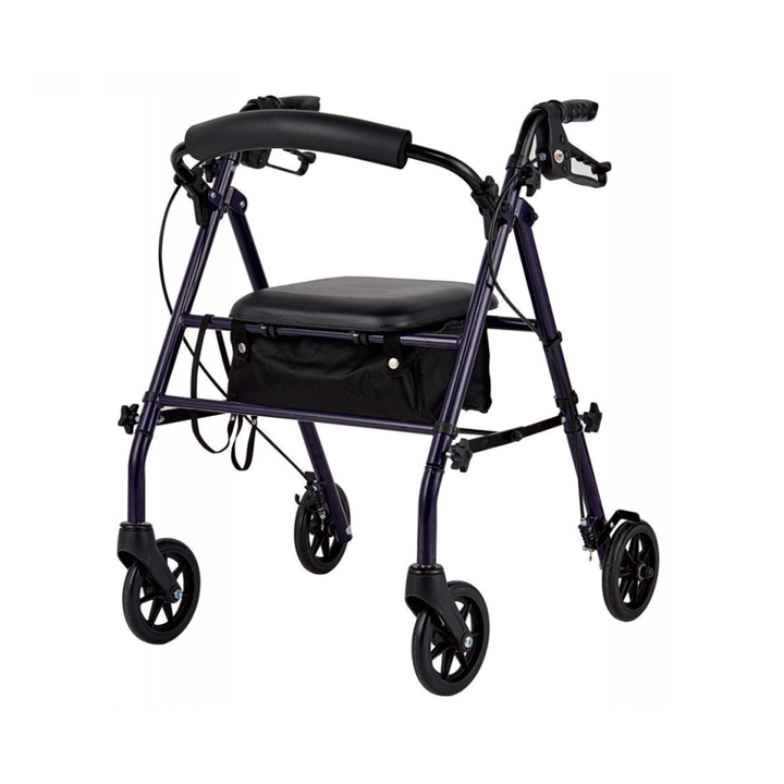 Bliss Medical Mobility Aids Lightweight Four Wheel Cart Folding Steel ...