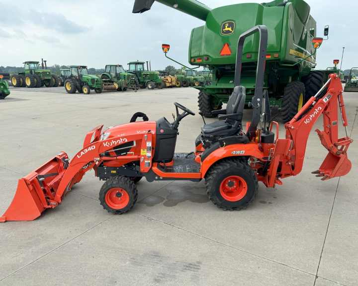 High Efficiency 4WD Kubota BX25D Sub-Compact Diesel Tractor With Front ...