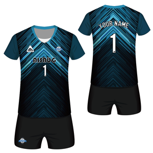 Compre de alta calidad asequible uniformes de voleibol azul amarillo ...