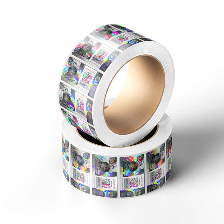 High Quality Anti Counterfeit Hologram Stickers with Verification