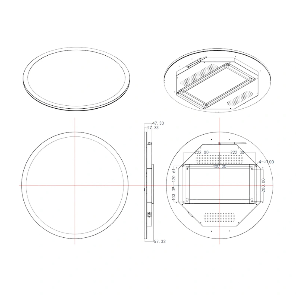 줄자나 산업용 원형 모양 Tft Ip 터치 스크린 라운드 Lcd 디스플레이 Buy 라운드 Lcd 화면원형 Lcd 디스플레이