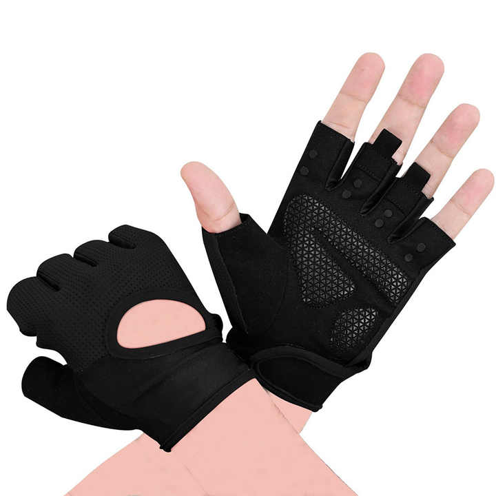 Robust Comfortable-Fit Silicone Fitness Gloves for Weightlifting and ...
