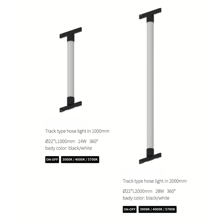 2200K-6500K Cob LED Track Lights 0.8kg Aluminium Linear Wrap 5mm ...