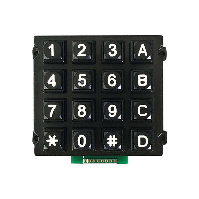 4x4 matrix Keypad/custom Vending Machine Keypad/numeric Metal Keyboard ...