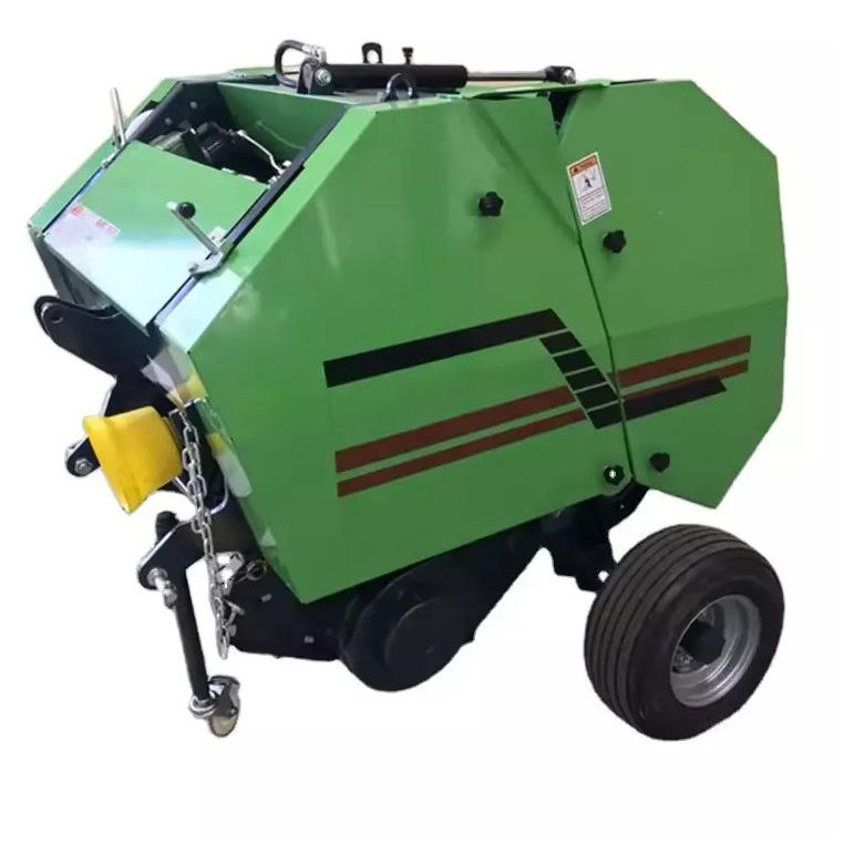 Grass baler machine round hay baler tractor high efficiency ...