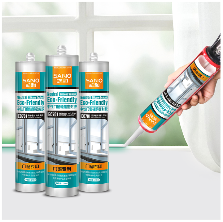SANVO 300ml Neutral Cure Silicon Sealant Waterproof Silicone Sealant for Window Silicone Sealant ...