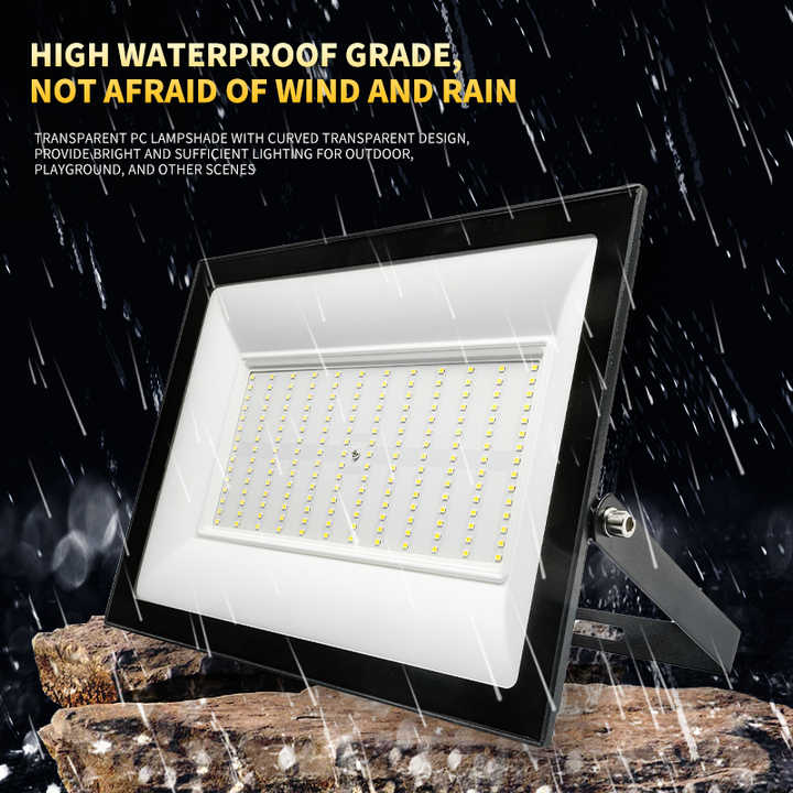 WOOJONG 30W 50W 70W 100W Super Bright LED Flood Light for Stadiums, Gardens, and Commercial ...