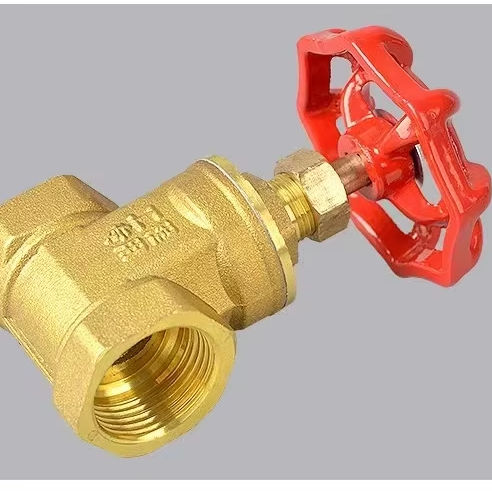High-quality BORI Smooth Surface Low Pressure Copper Stop Valve with G ...