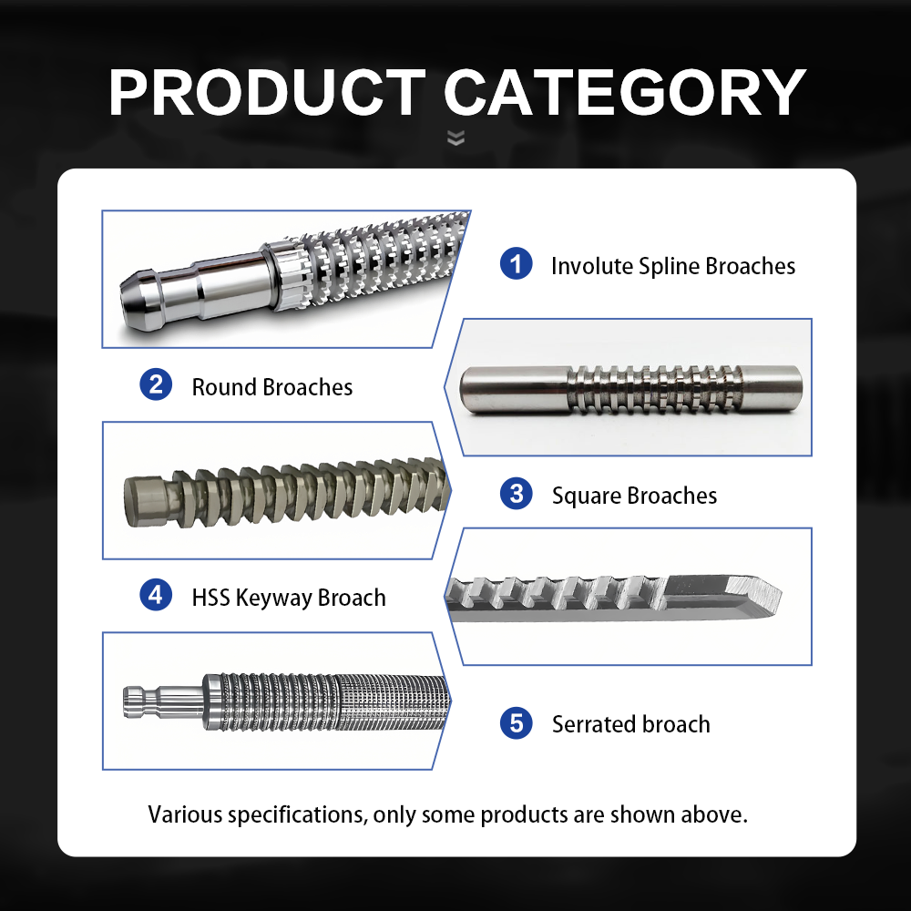 Gear Broaching Tool - High Quality Custom HSS Cutters