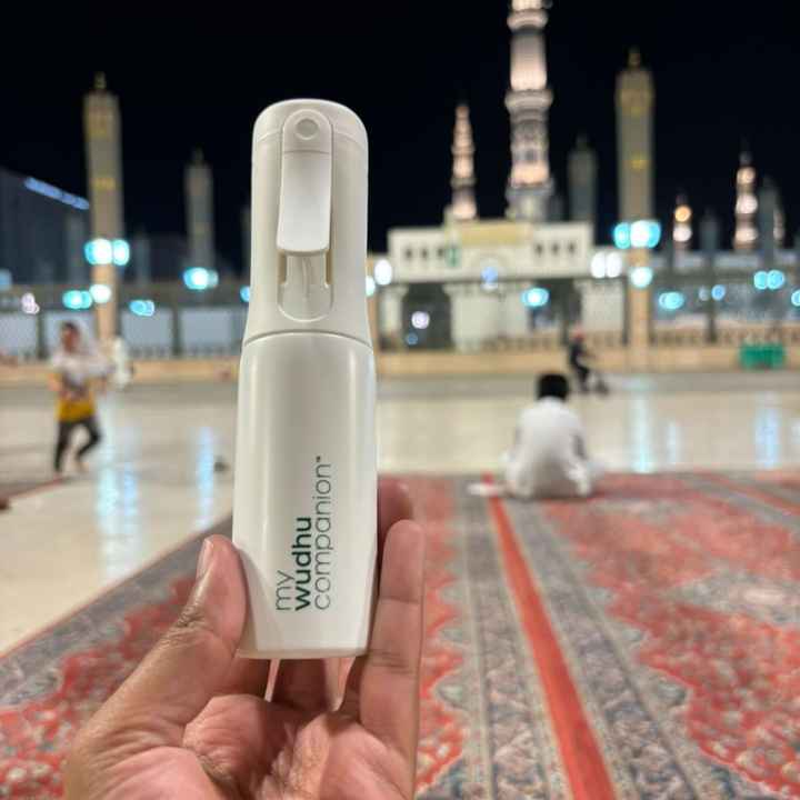 Compact Portable 100ml Wudu Sprayer Shariah Compliant Islamic Travel ...