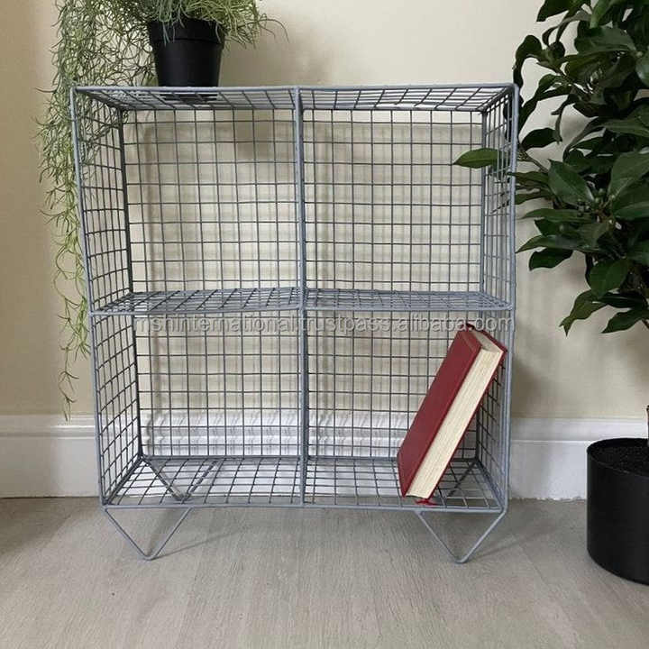 Metal Wire Storage Cube - Versatile 3-Tier Closet Solution