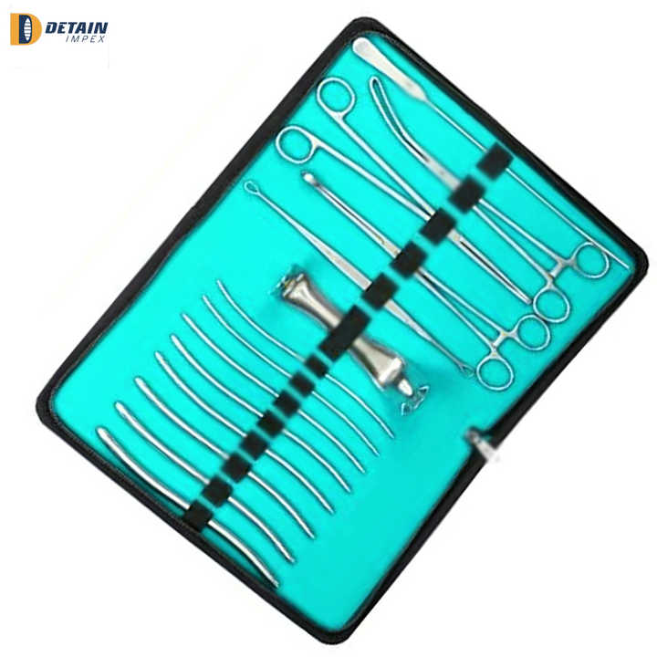Gynecological And Obstetrical Surgical Instruments Stainless Steel Sutur kit Surgical Scissor ...