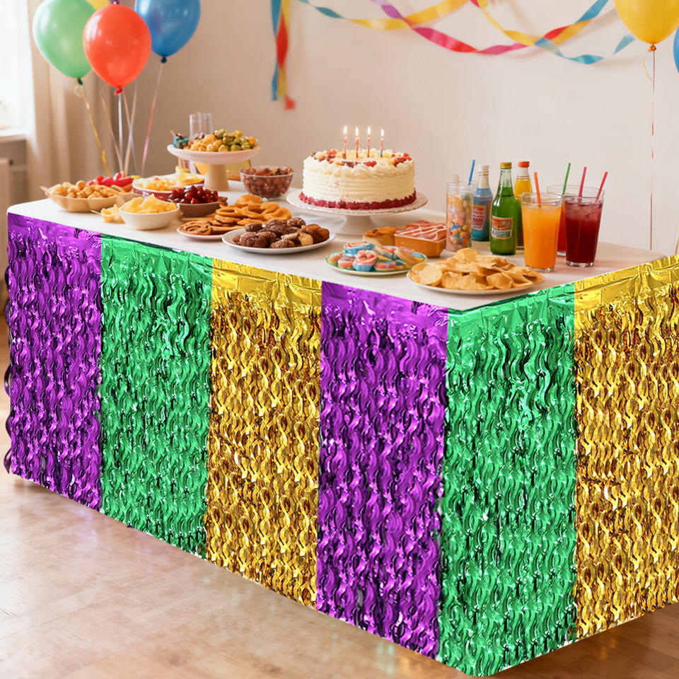 JUXINDA Hot Selling Carnival Decor Tablecloth - Wave Tablecloth in ...