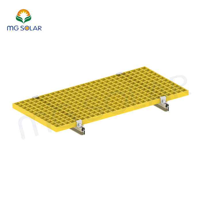 Solar Roof Mount FRP Walkway - Easy PV Installation