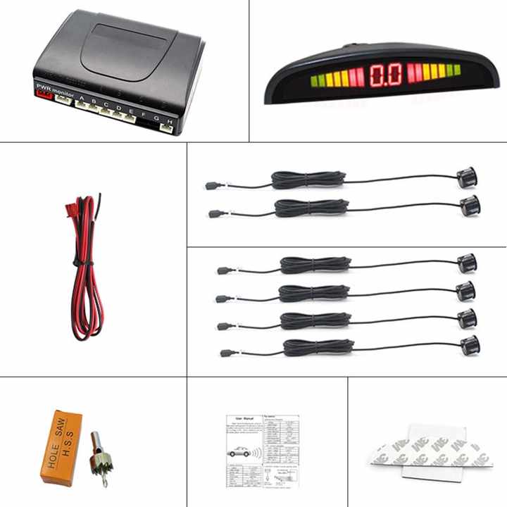 22mm Smart Radar Parking Assist Sensor - Waterproof & Reliable