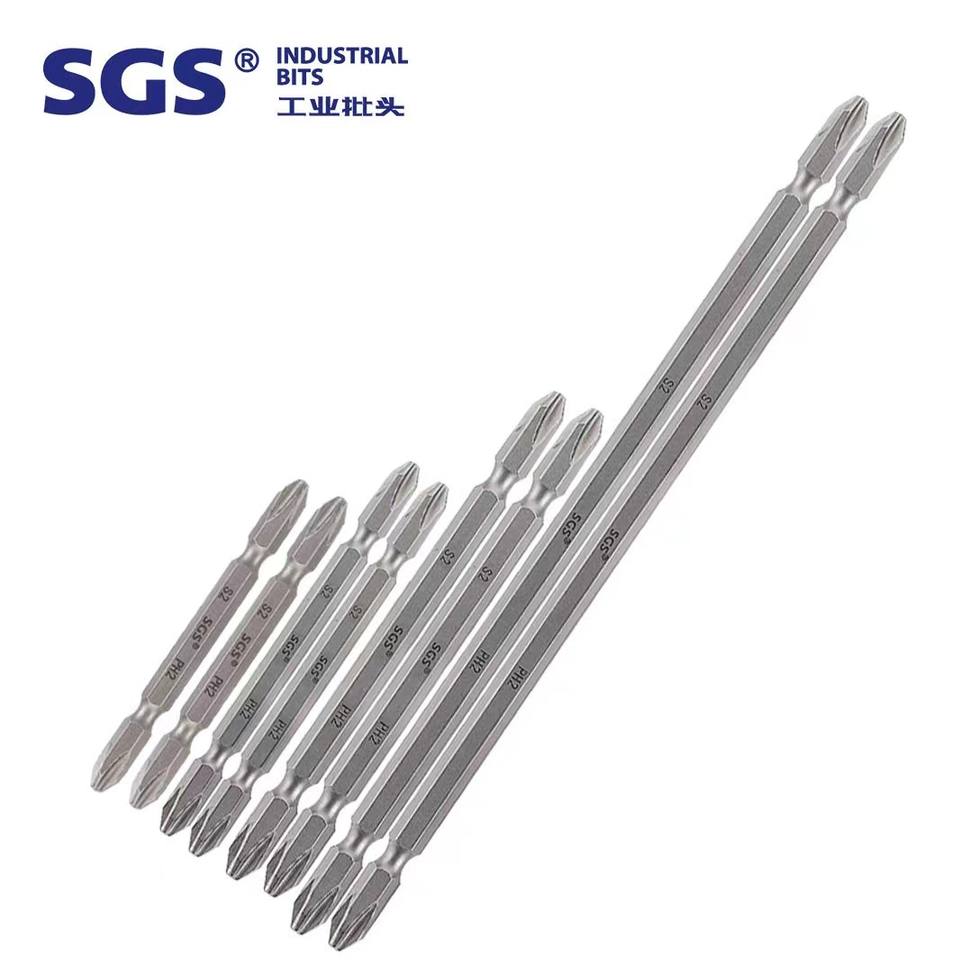 Double-ended 5mm Hex Shank Philips Screwdriver Bit by SGS-KESUO