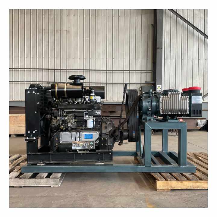 Air Compressor Diesel Engine Unit for Bulk Cement Trailer 4-cylinder ...
