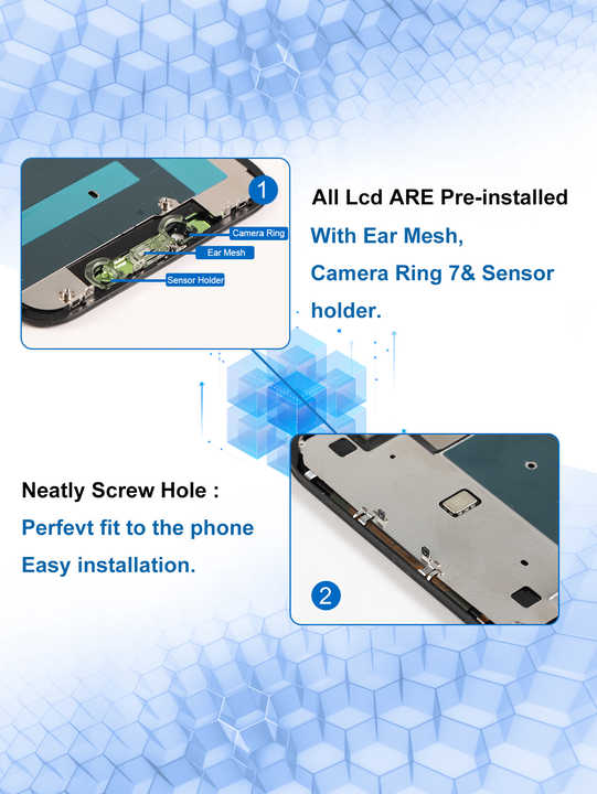 Mobile Phone LCD OLED Screen For iPhone X XR XS Max 11 Pro 12 13 14 Pro Max lcd for iPhone 5S 6S ...