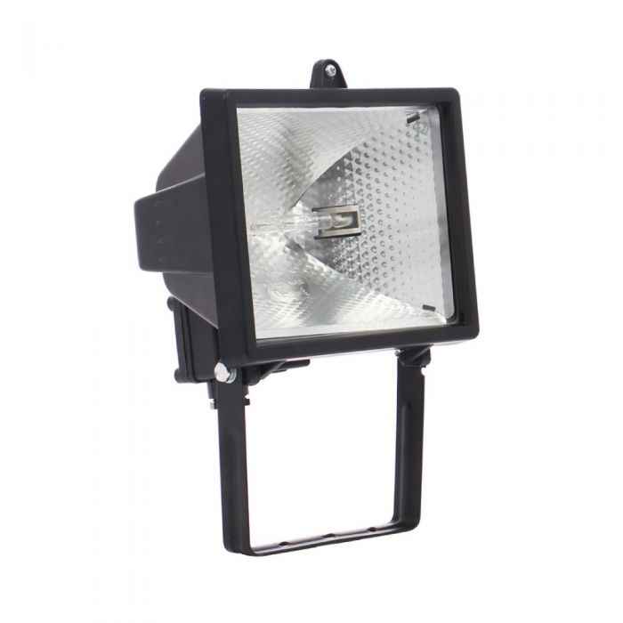 Black Aluminium 400W Halogen LED Outdoor Flood Light Lamp ODM
