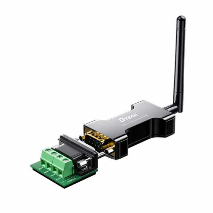 DTECH RS485 to LoRa Converter Long Distance Data Transmission Wireless Digital Radio LoRa 510MHz ...