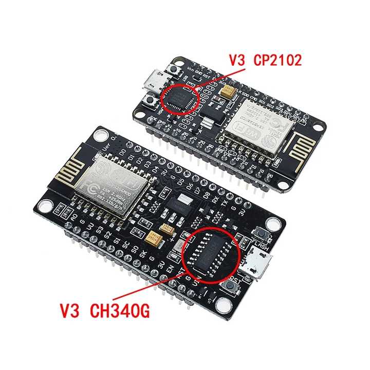 Esp8266 무선 모듈 Ch340 Ch340g Cp2102 Nodemcu V3 V2 4m 루아 와이파이 사물 인터넷 개발 보드 기반 Esp8266