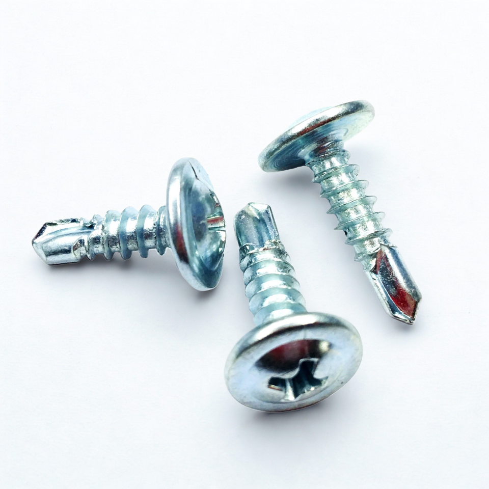 DIN 7504 P Metric Carbon Steel Zinc Plated Truss Head Self-Drilling ...