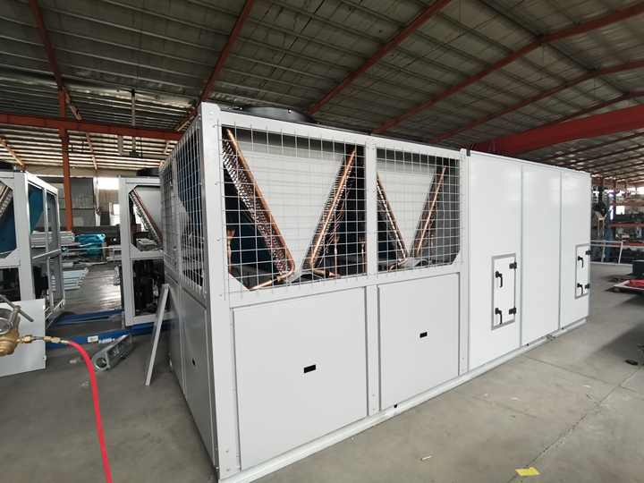 25 Tons Air Handling Unit HVAC System - Low Noise Cooling