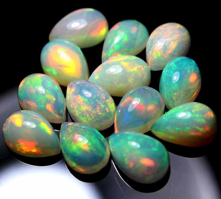 Genuine Ethiopian Opal Cabochon - Top Quality Gemstone