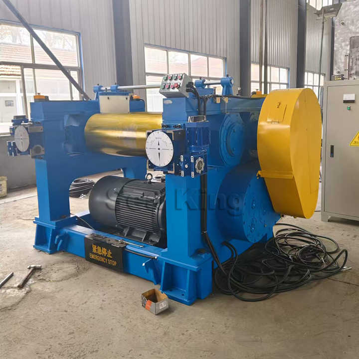 X(S)K-450 Two Roll Open Mill Rubber Roller Mixing Compact Machine,18 Inch Rubber Mixer Mill ...