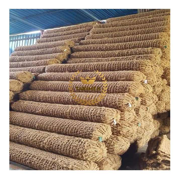 Coconut Fiber Coir Log - Erosion Coir Logs for River Bank Stabilization ...