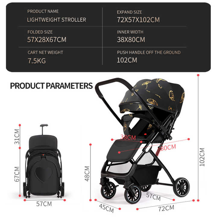 Innovative High Quality Baby Stroller Lightweight and Sturdy ...
