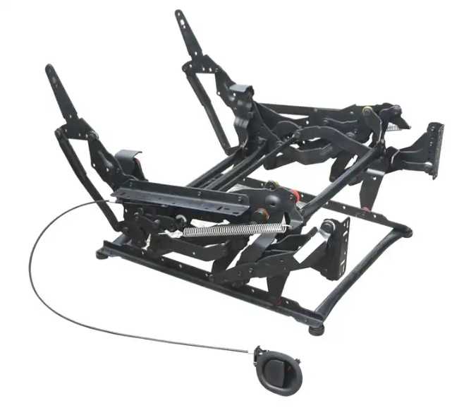 Hand-operated 4311 Metal Frame Recliner for Comfortable Seating