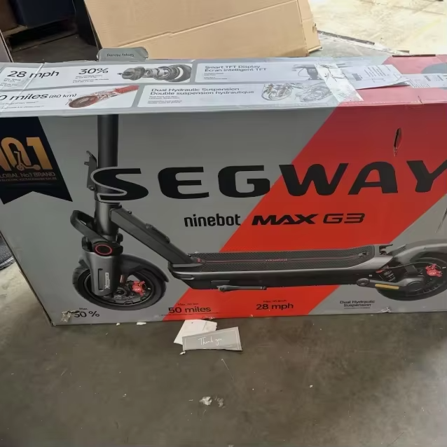 Segway Ninebot Max G3 E-Scooter 45 km/h Höchstgeschwindigkeit 80 km ...