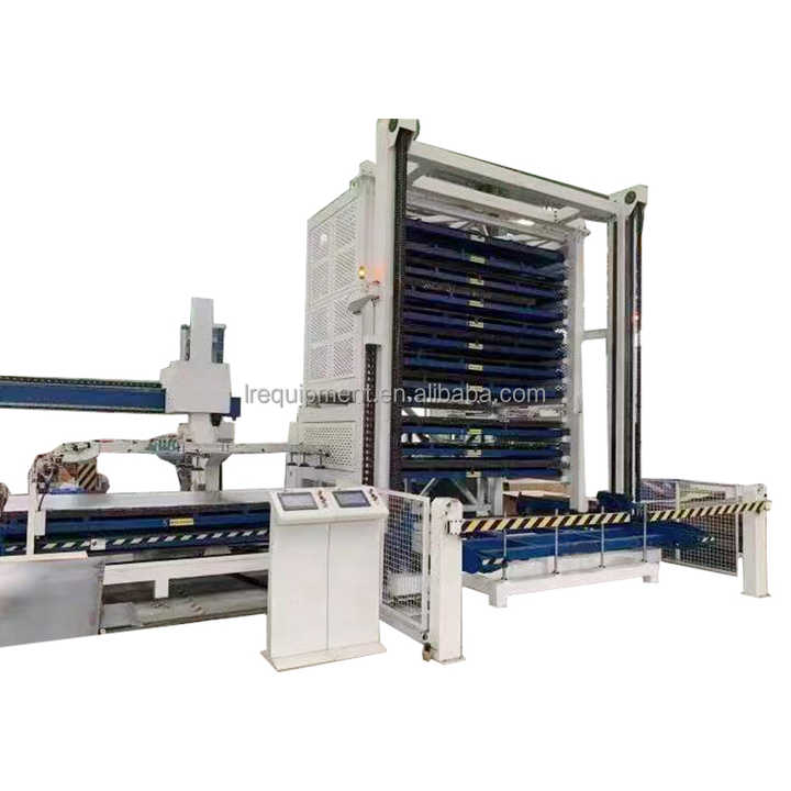 Automatic Bars and Tubes Storage Vertical Roll Out Metal Sheet Tower ...