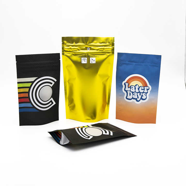 Aluminum Foil Zip Lock Doypack - Odor-Proof Mylar Bags