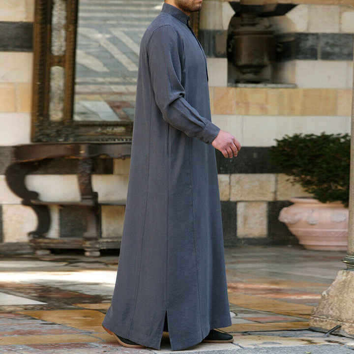 Men Jubbah High Quality Islamic Thobe Clothing 2023