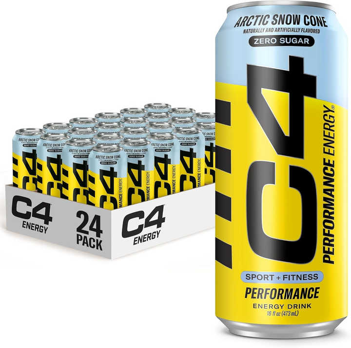 C4 Energy Drink Explosive Energy, Vitamins & Aminos, Wholesale Pack ...