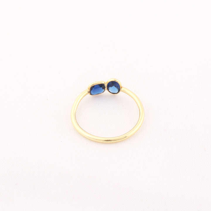 Simple Classy Design Minimalist Iolite Blue Hydro Quartz Faceted Cut ...