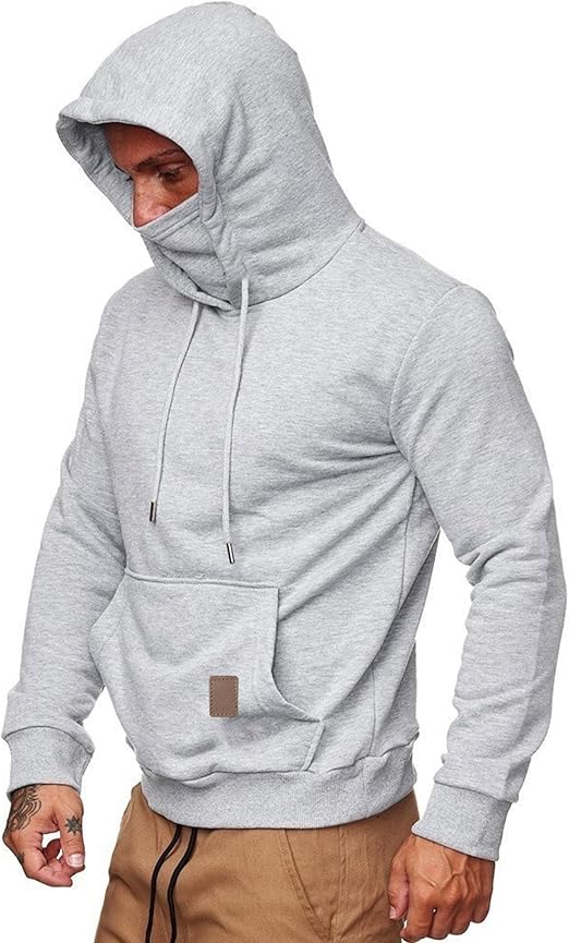 Stylish Comfort: Men's Collection with fleece hood snood for Every Occasion