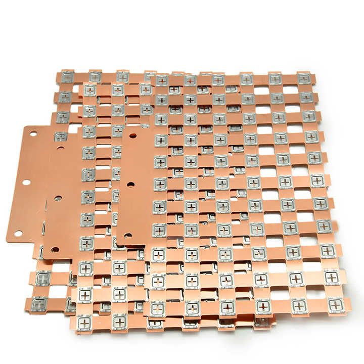 WELLGO Custom Copper Busbar for 18650 Battery Spot Welding
